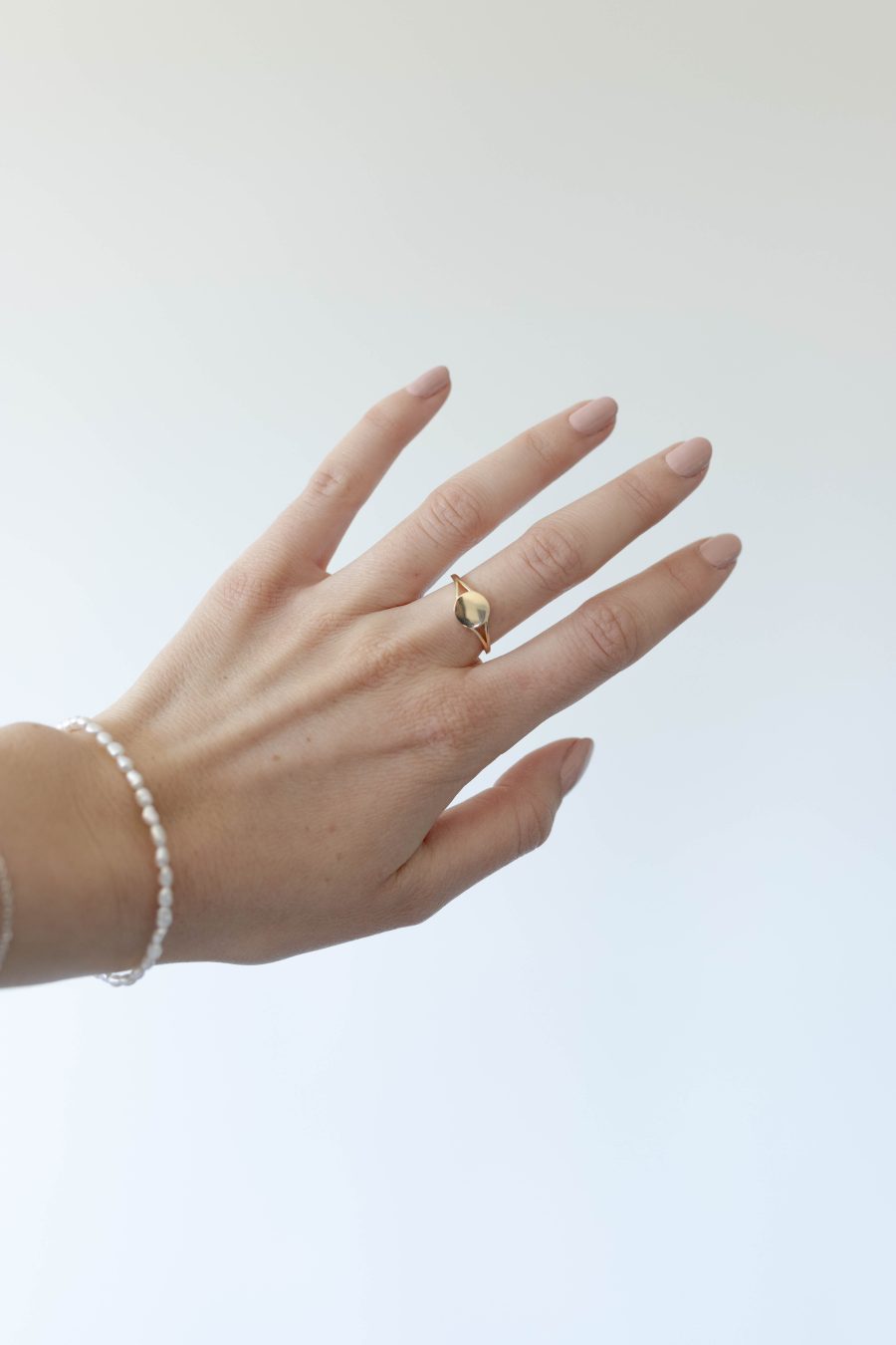 Mini Signet Ring 9ct Gold – Coveted Jewellery
